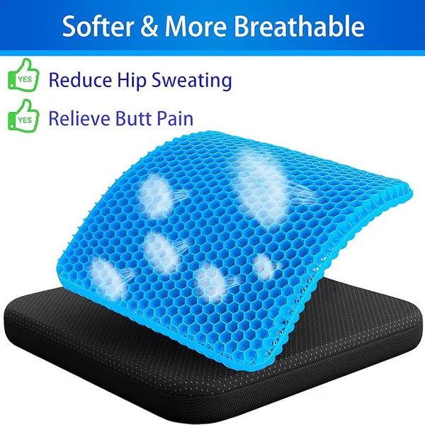 Pressure Relief Gel Cushion for Cars and Seats – Elitebaz