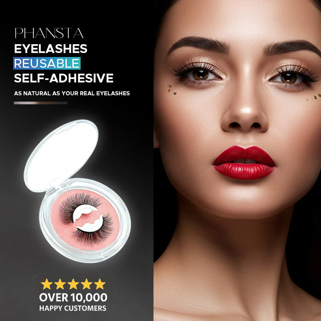 Reusable False Eyelashes, Natural & Voluminous – Elitebaz